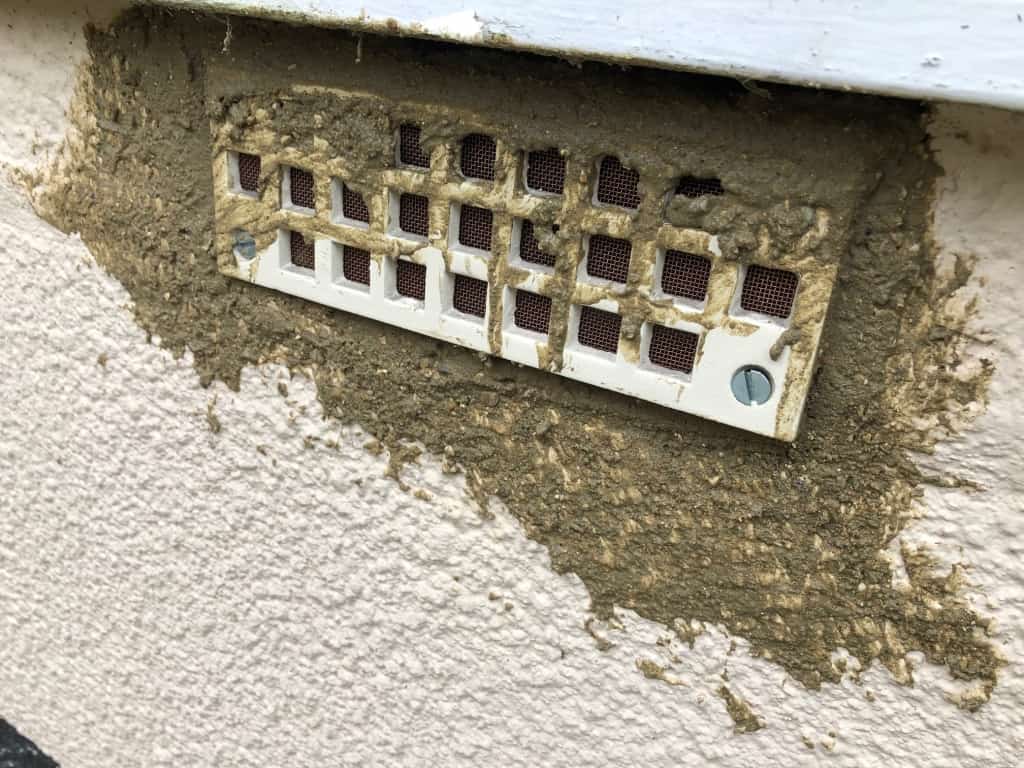 Flyscreen air brick installation - Cast Iron Air Brick Company